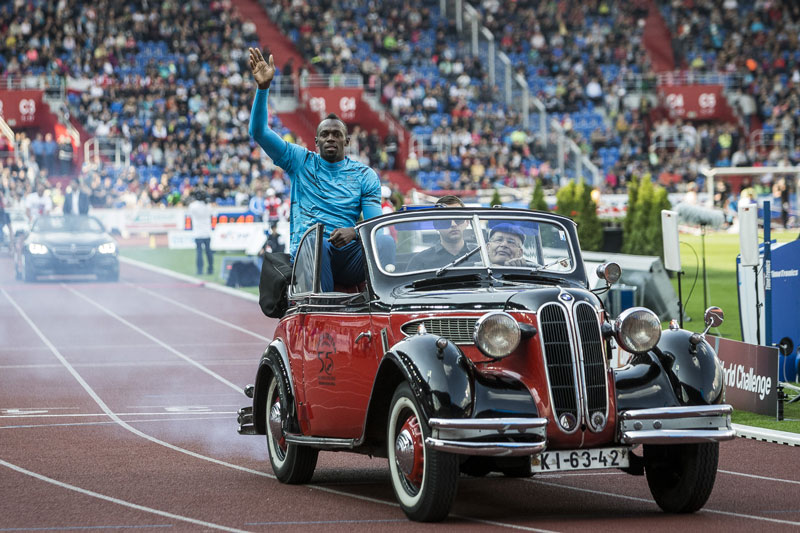 Bolt běžel na Tretře pod 10 vteřin — Ostrava