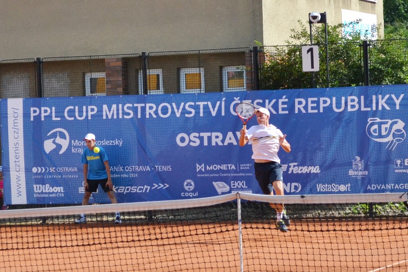 David Poljak je tenisovým vicemistrem — Ostrava